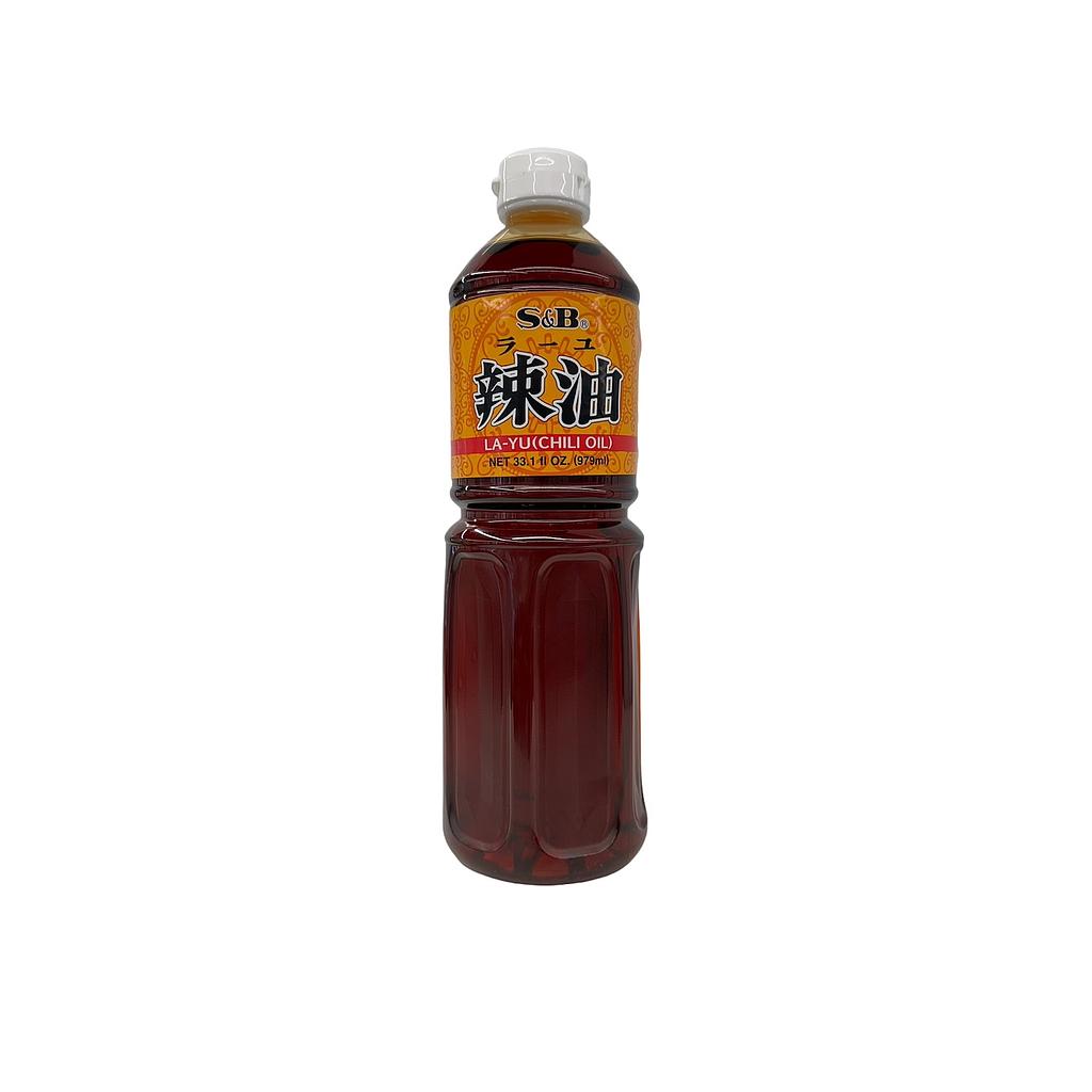 JP Food S&B Layu (Chili Oil) 979ml/btl น้ำมันงาชนิดเผ็ด